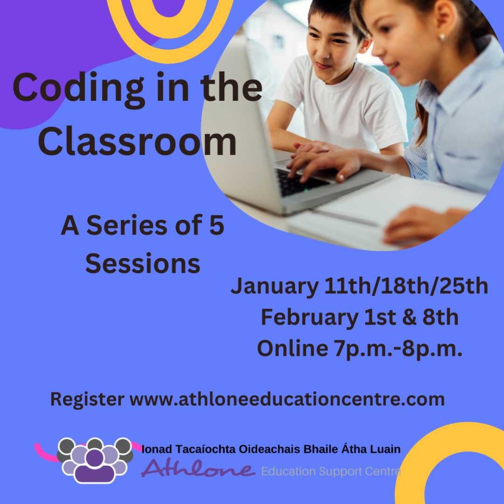 LC23-06SP Coding in the Classroom: A Series of 5 Sessions-Post Primary ...