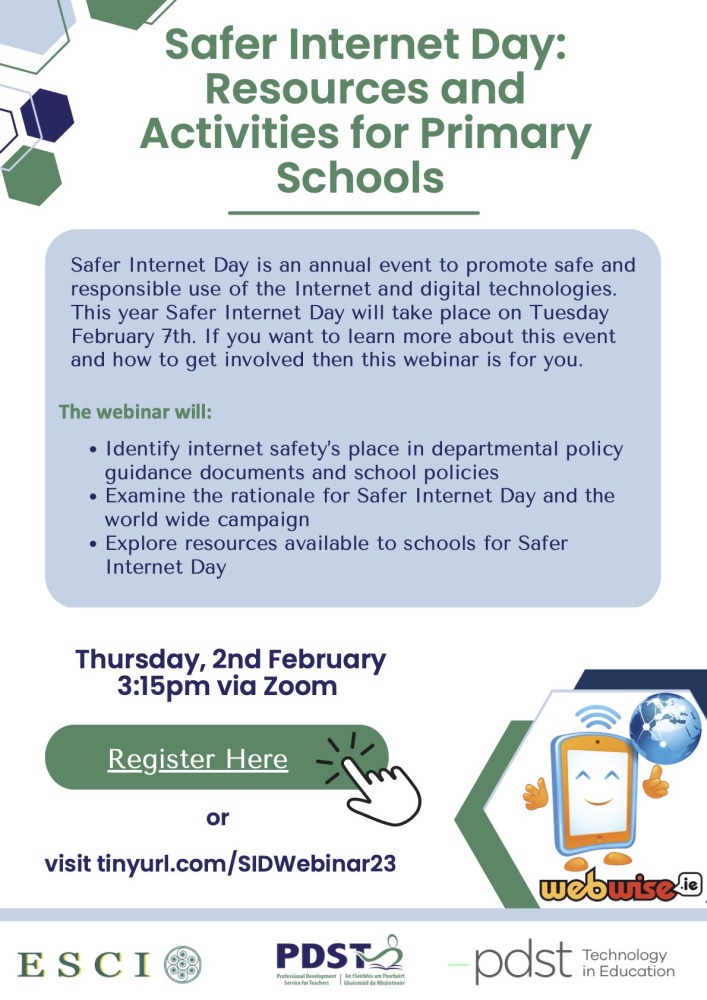 PDST Safer Internet Day: Resources and Activities for Primary Schools ...
